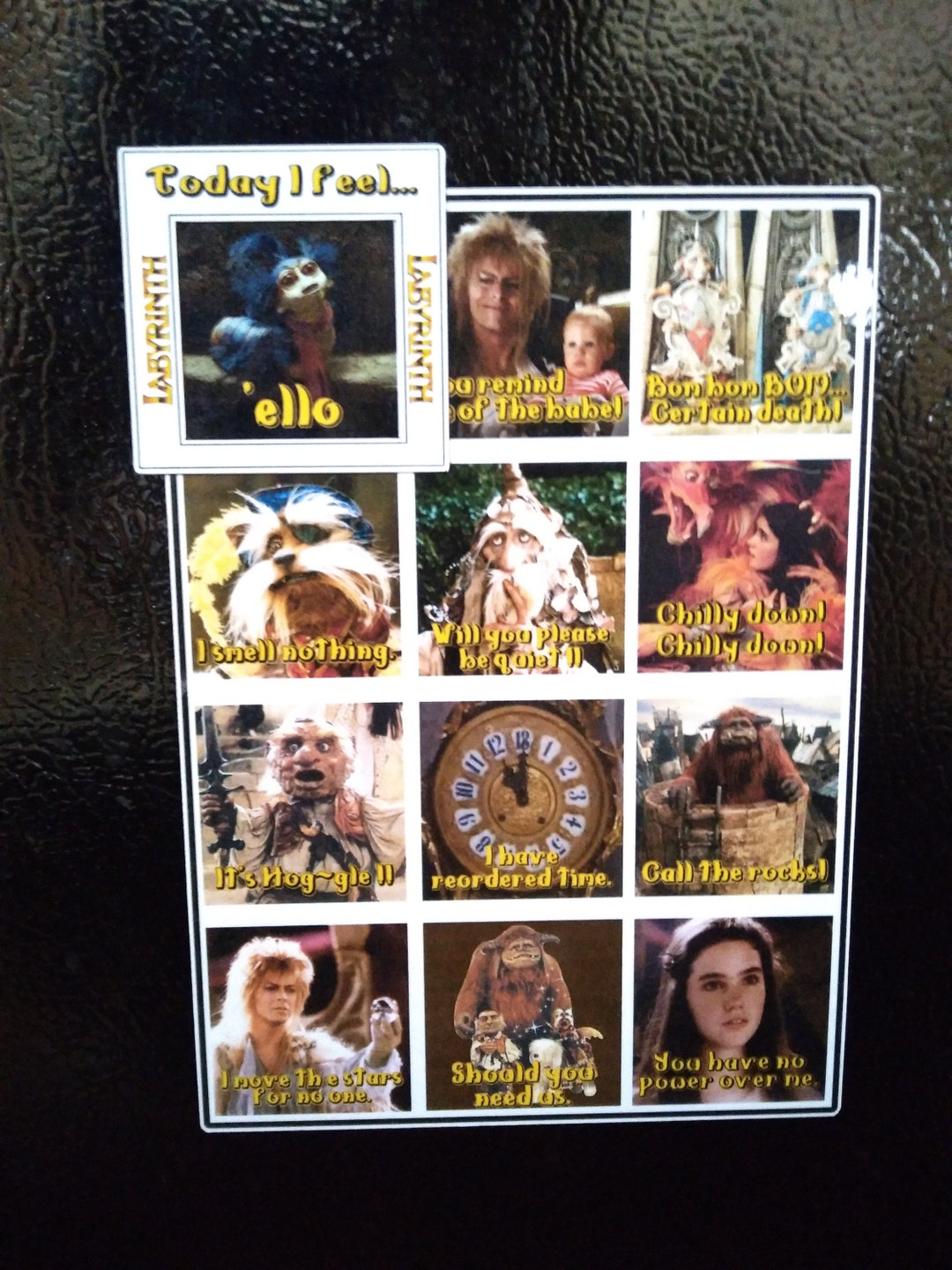 Labyrinth, Labyrinth Movie, Mood Magnet, Labyrinth Gifts - Etsy