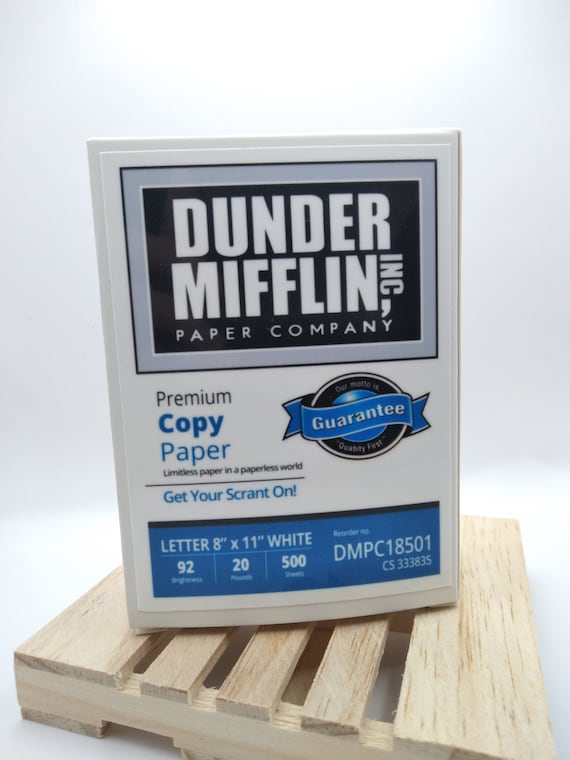 Dunder Mifflin Paper The Office Favor Boxes (8 Pack) – Prime Party