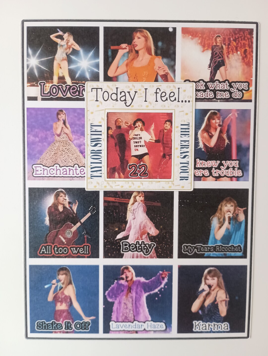 Taylor Swift Magnet, Taylor Swift Mood Magnet, Swifty, Swifty Merch ...