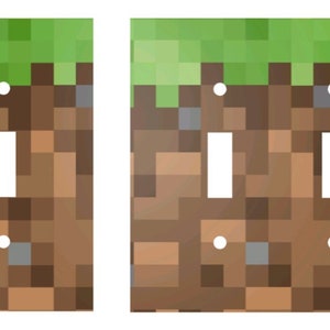 Minecraft Light Switch Plate Covers, Minecraft Gifts - Etsy