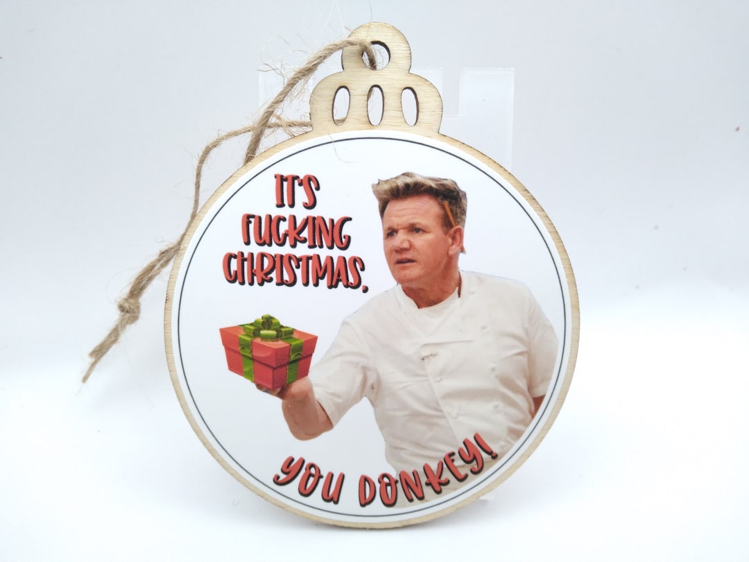 Gordon Ramsay Ornament, Chef Ramsay Gift - Etsy