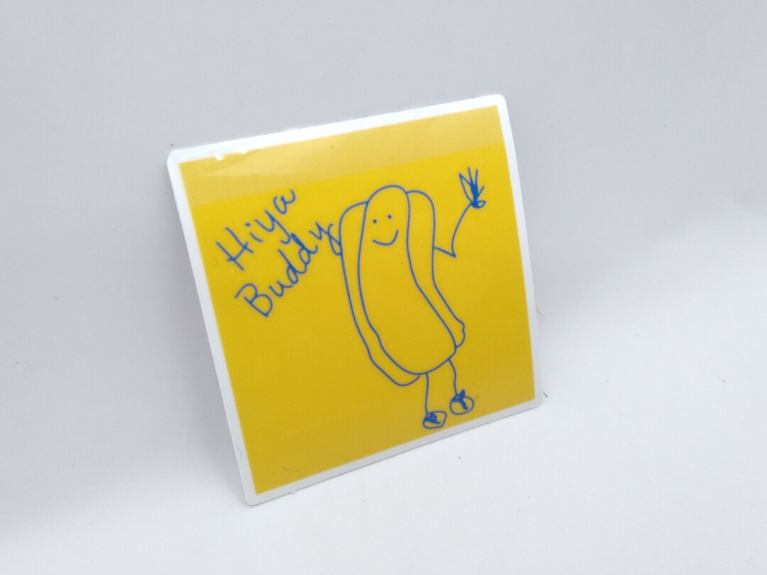 The Office Sticker, the Office Decals, Hiya Buddy - Etsy