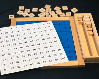 The Original Hundred Board - Hundred Frame - 100 Board - Counting Board ...
