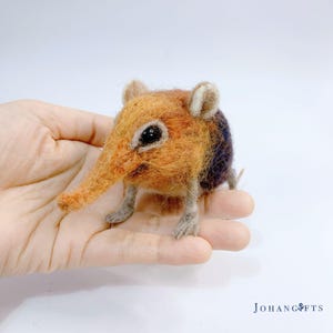 Elephant Shrew Wool Soft Sculpture Life Size Rare Wildlife Figurine ...