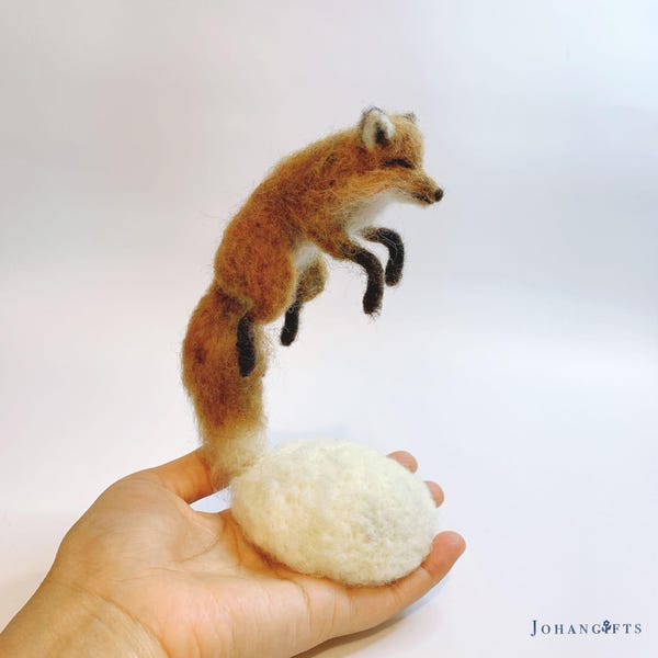 Wool Fox - Etsy