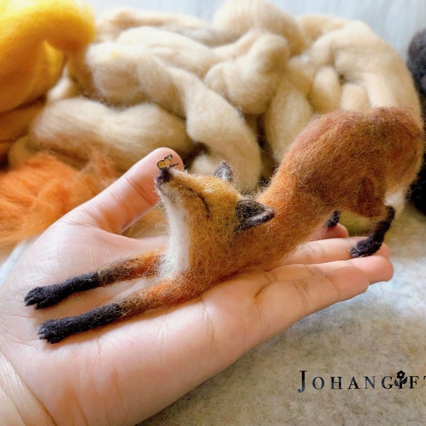 Felt Fox - Etsy