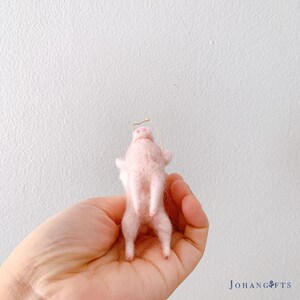 Piglet Angel Wool Sculpture Needle Felt Miniature, Flying Pig ...