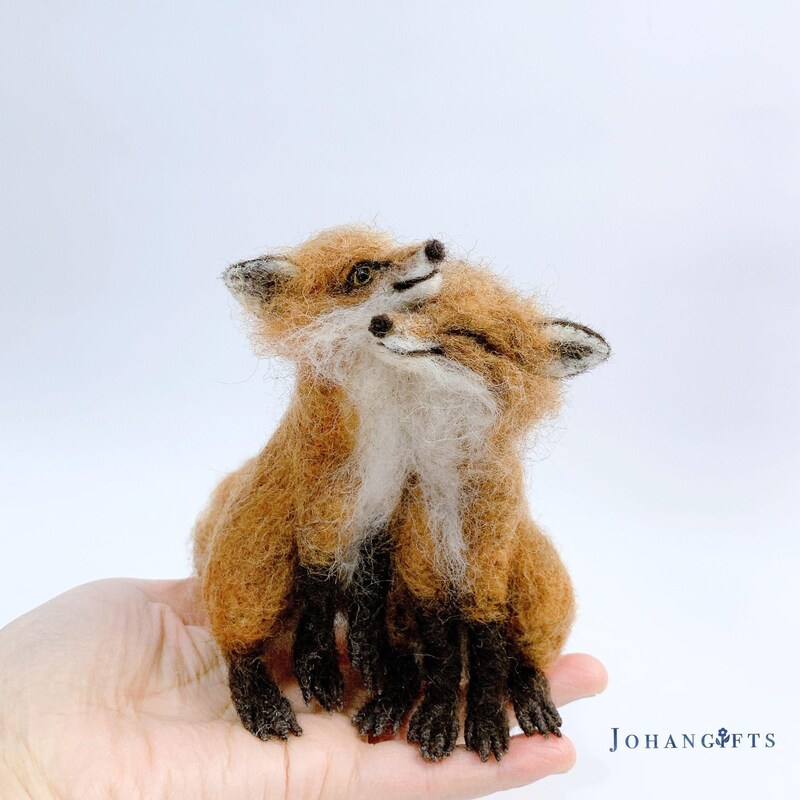 Wool Fox - Etsy