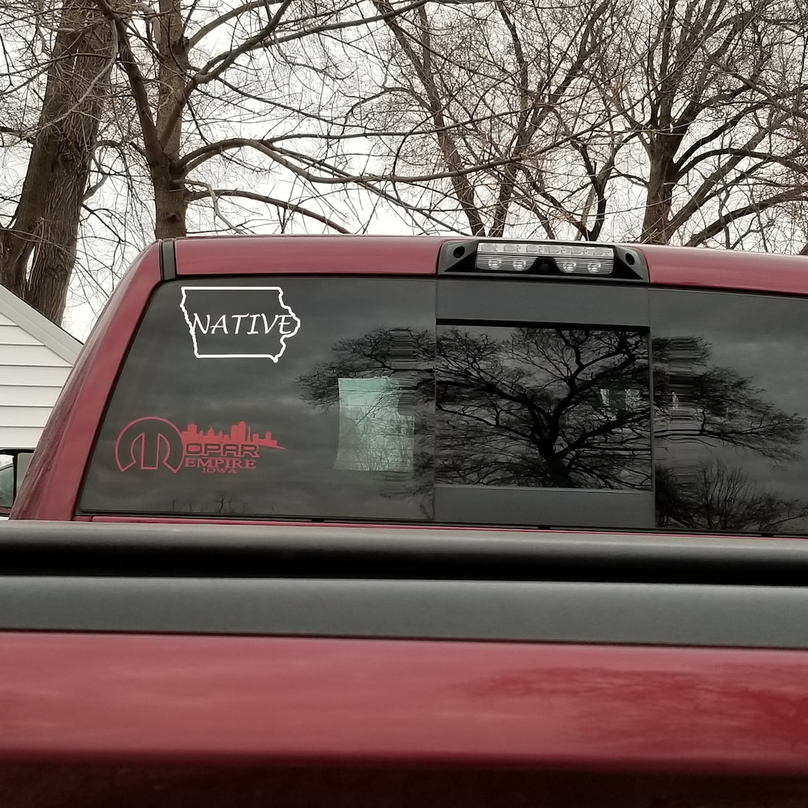 Iowa Decal State Outline Stranded Captive Native Vinyl Decal Choice of ...
