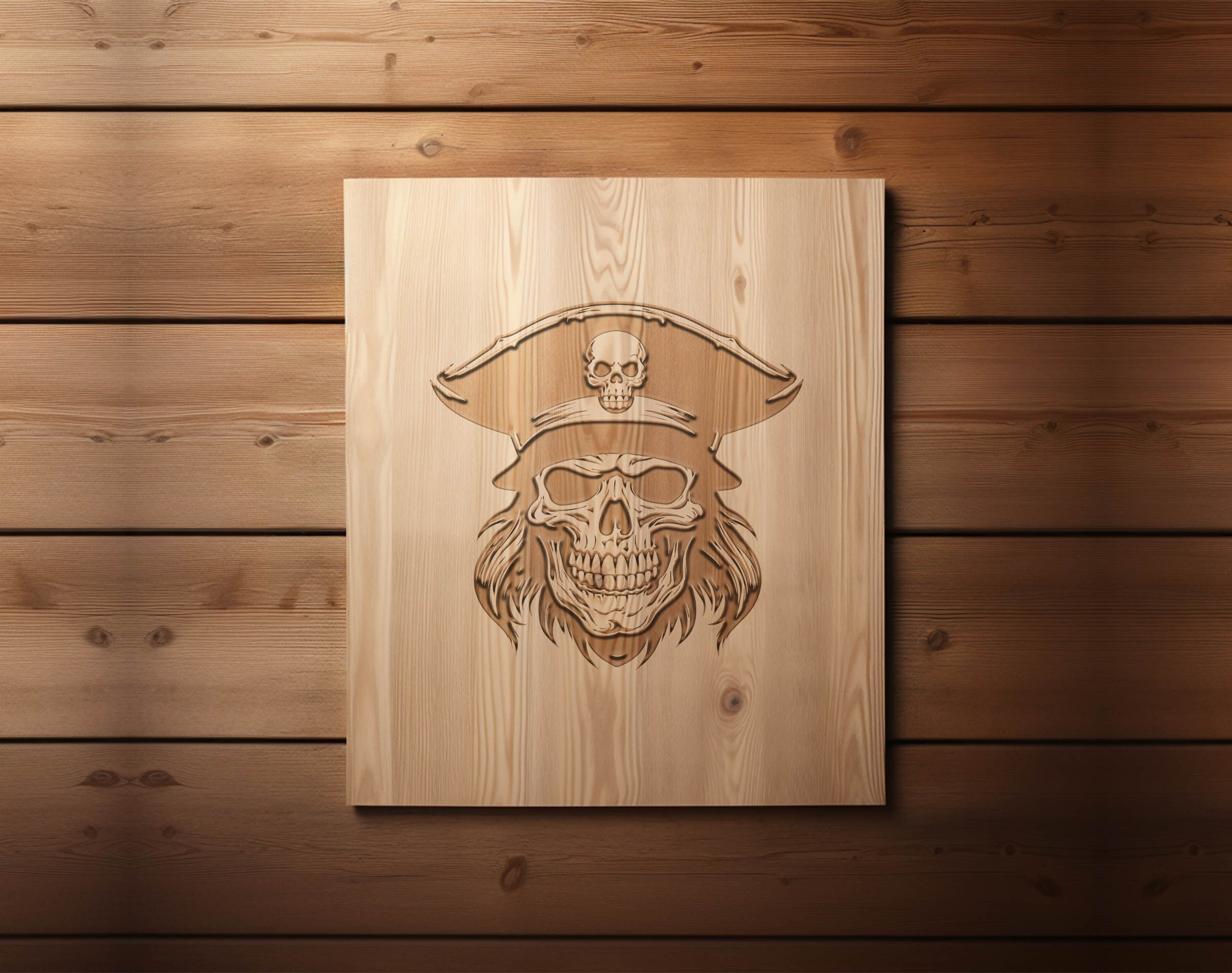 Pirate Skull Captain Jolly Roger Hat Buccaneer Treasure - Etsy