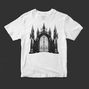 Gothic Castle Gate Medieval Iron Arch Fantasy Entrance Laser File SVG ...