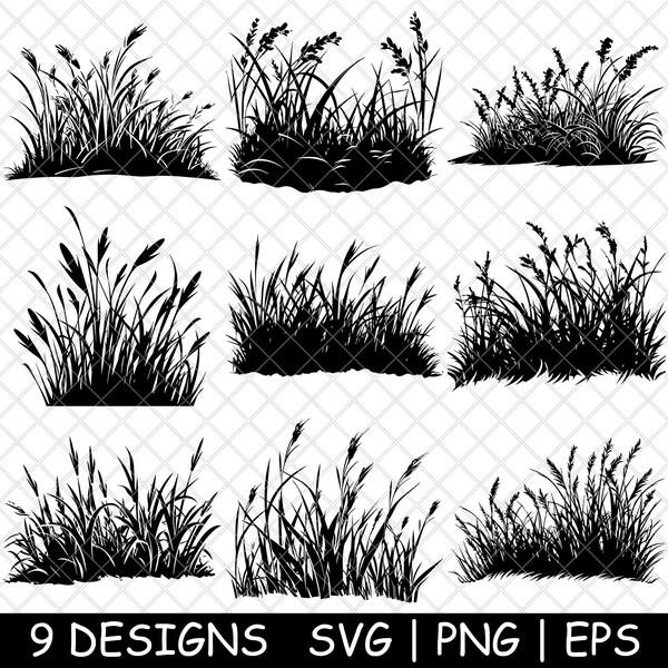Grass Print - Etsy
