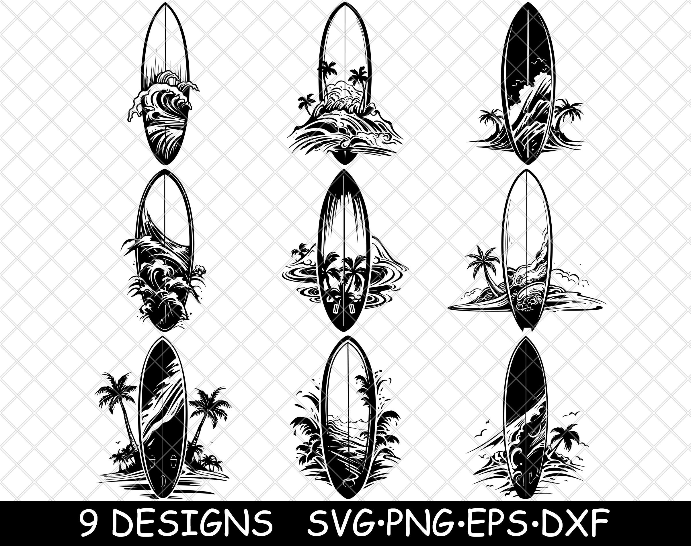 Surfboard Wave Plank Craft Sled Glider Gear Beach Ocean Rider - Etsy