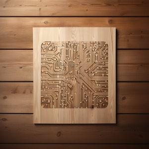 Pcb Circuit Board Motherboard Cpu Electronic Component Layout Svg,dxf ...