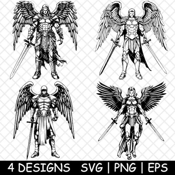 Warrior Angel - Etsy