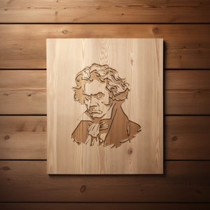 Ludwig Van Beethoven Composer Piano Ninth Sonata Ode Joy Concerto Svg ...