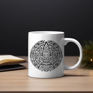 Mayan Calendar System Mesoamerican Tzolkin Haab Ancient Maya Glyph Svg ...