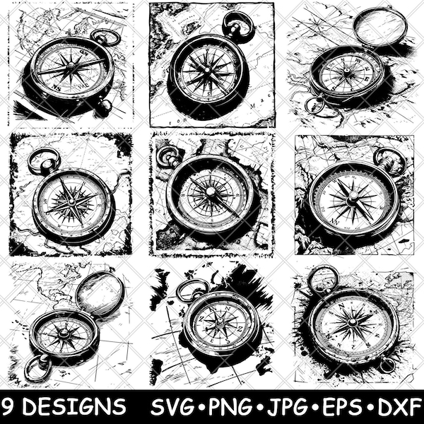 Grayscale World Map - Etsy