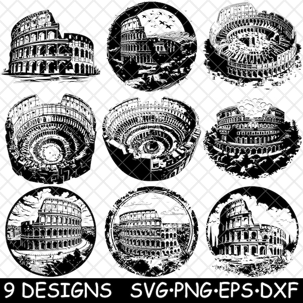 Gladiator Arena Png - Etsy