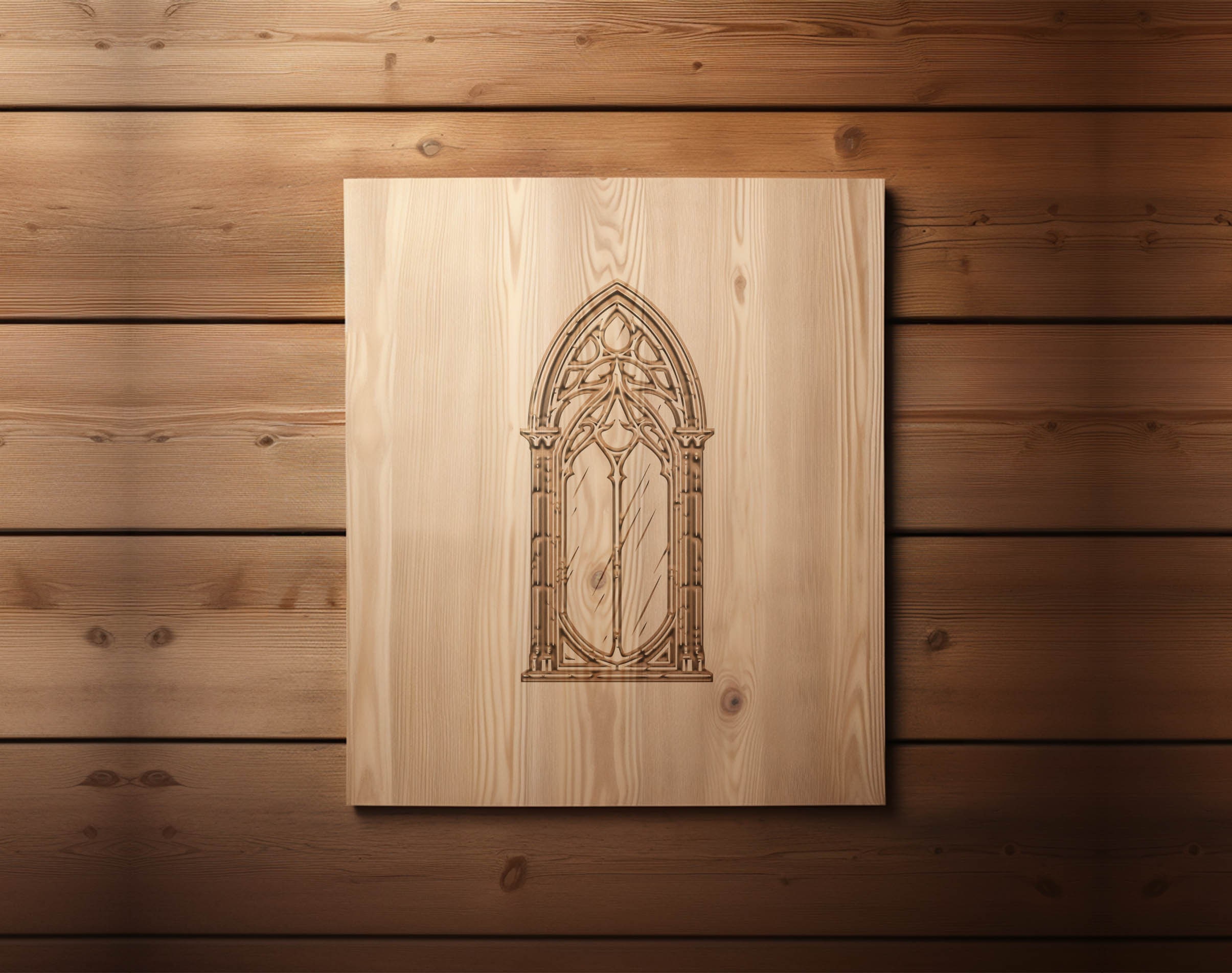 Gothic Victorian Window Haunted Eerie Medieval Glass - Etsy
