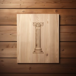Roman Column Ancient Doric Ionic Pillar Architecture Stone Marble Svg ...