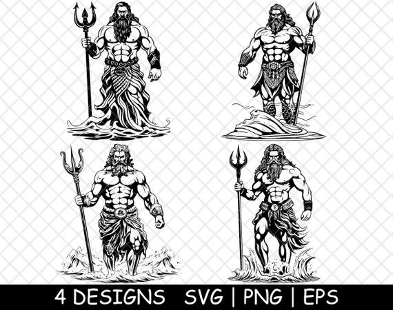 Poseidon Clip Art