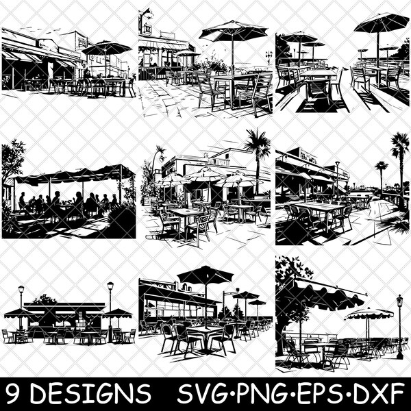 Laser Cut Restaurant Files - Etsy