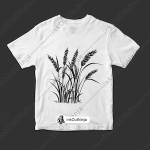 Palay Rice Paddy Crop Grain Staple Asian Farm Cereal Plant Field Svg ...