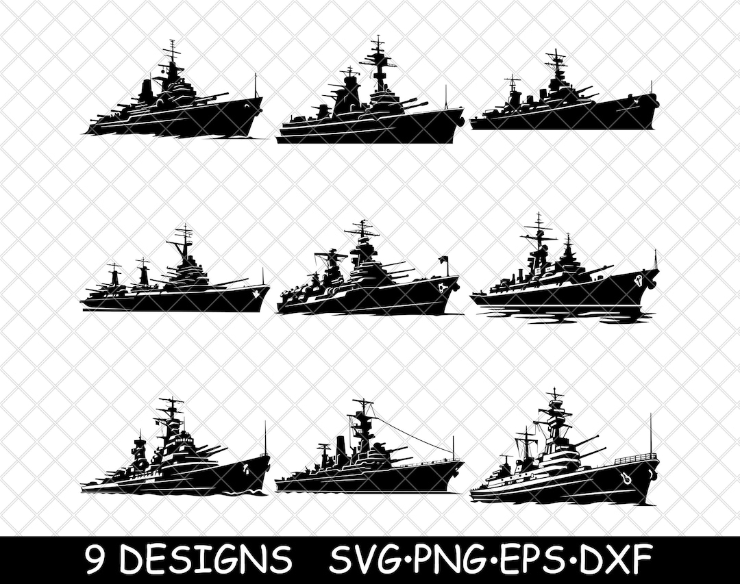 Battleship Navy Warship Naval Vessel Fleet Military Sea Png,svg,eps ...