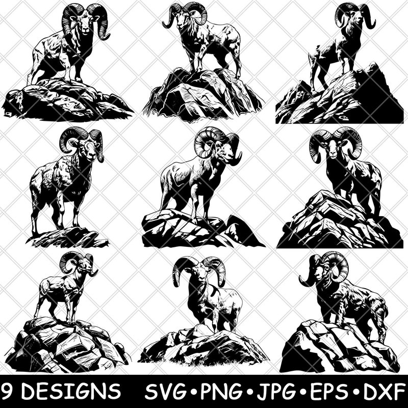 Sheep Stencil - Etsy