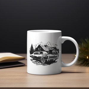 Rustic Ranch Barn Classic Car Muscle Old Vintage Race Road Cabin Svg ...