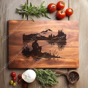 Man Fishing Lake Riverbank Angler Shore Fisherman Water Recreation Svg ...