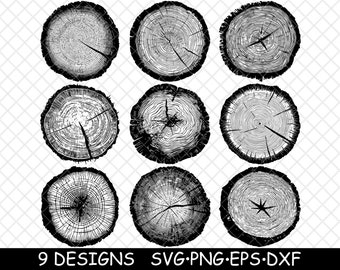 Tree Ring 783-A088 Stencil - Etsy
