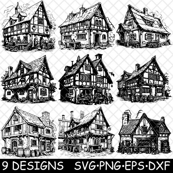 Tavern Svg - Etsy
