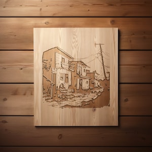 Urban Slum Poor House Hood Neighborhood Squat Overcrowded Svg,dxf,eps ...