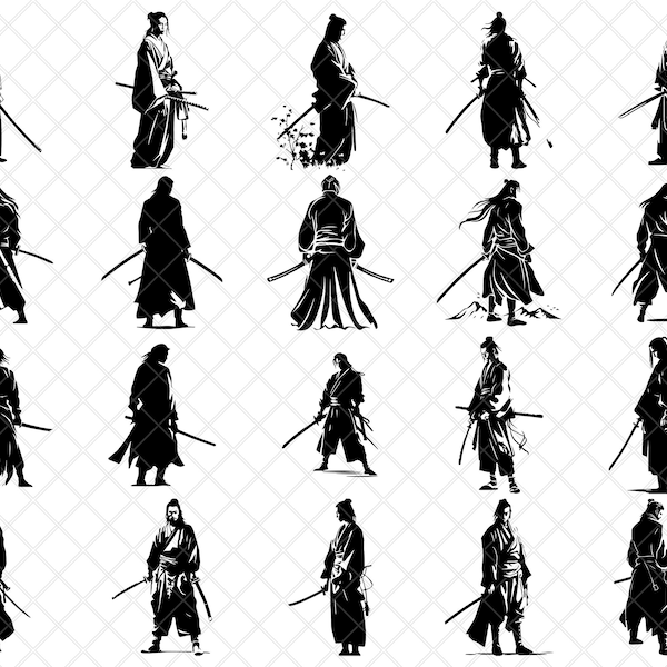 Japanese Samurai Decals - Etsy Canada