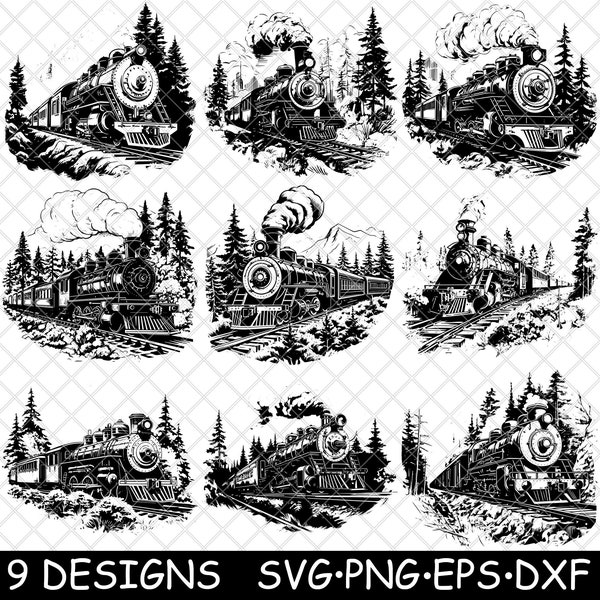 Train Stencil - Etsy