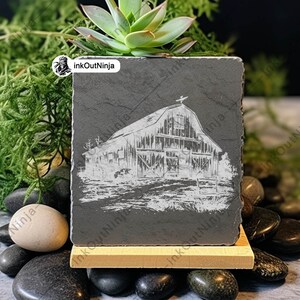Rustic Barn Vector Bundle | Vintage Farmhouse Pngs for Laser Engraving ...