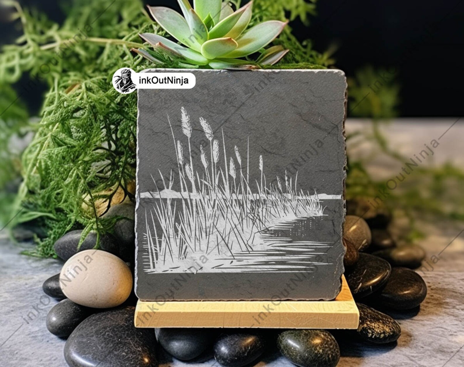 Cattail Reed Schilf Wild Grass Swamp Marsh Typha Wetland Sedge Svg,dxf ...