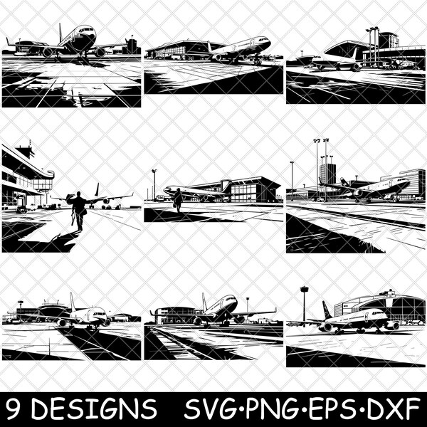 Airport Terminal - Etsy