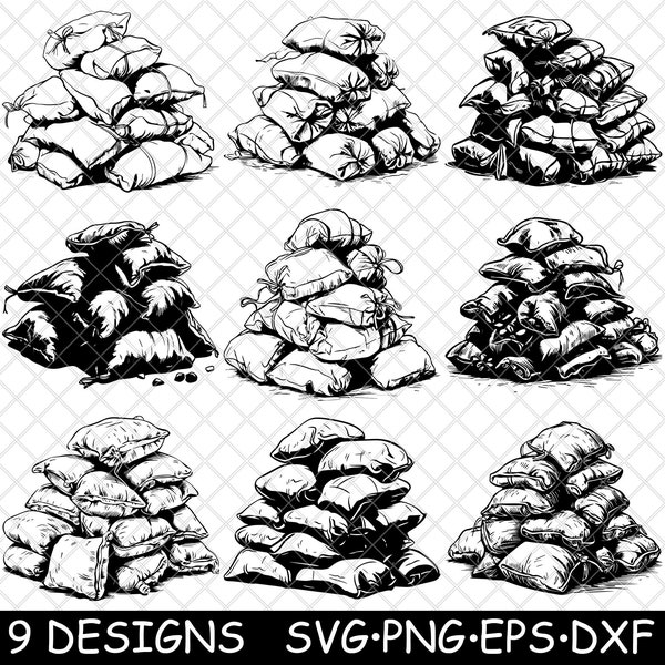 Grain Sack Svg - Etsy