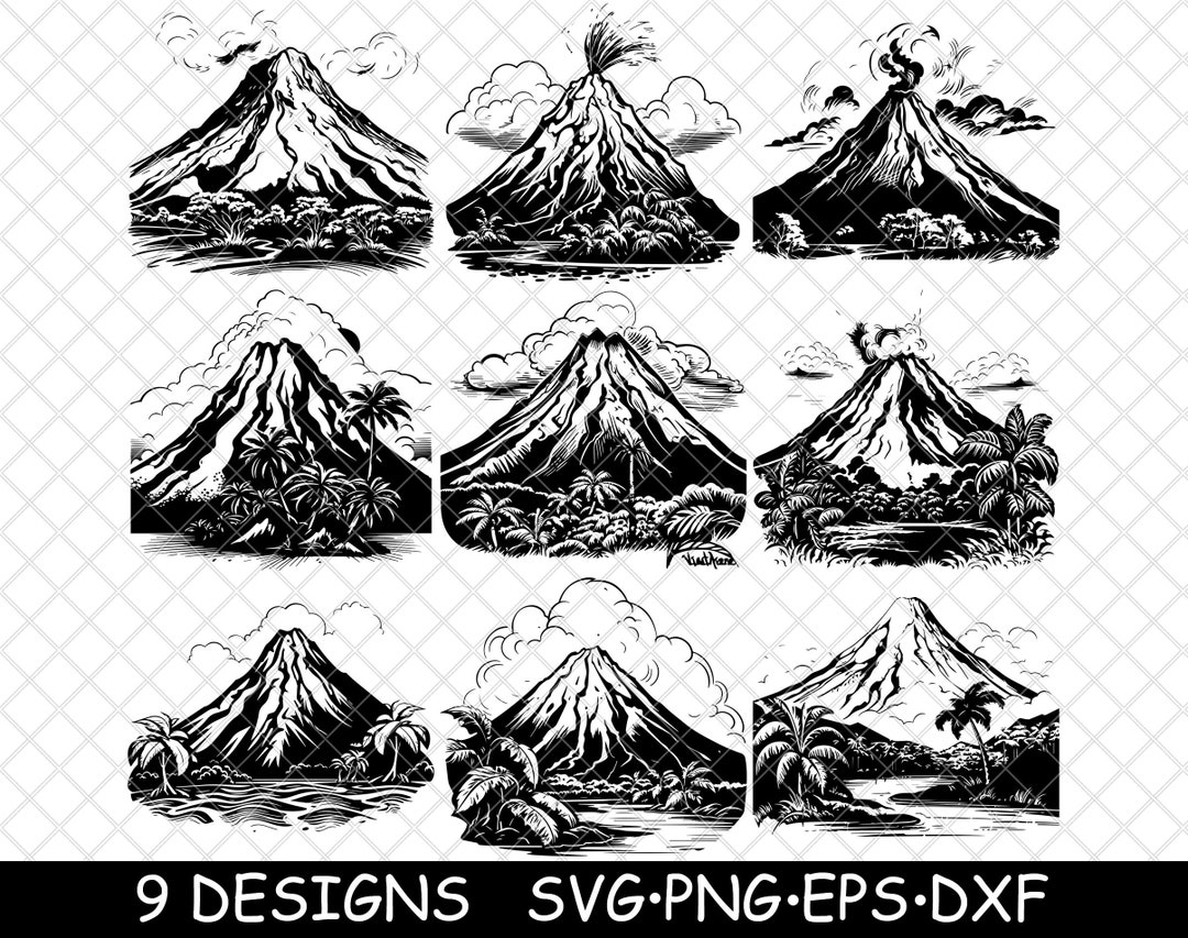 Arenal Volcano Costa Rica National Park Crater Trek Mount - Etsy