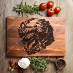 Military Tactical Helmet Futuristic Combat Army Headgear Laser File SVG ...