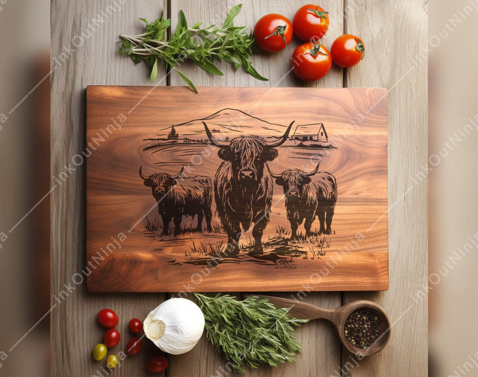 Highland Cow Long-haired Cattle Breed Scottish Beef Dairy Farm Svg,dxf ...