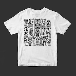 Aztec Hieroglyphs Art Symbols Writing Ritual Mexican Png,svg,eps,cricut ...