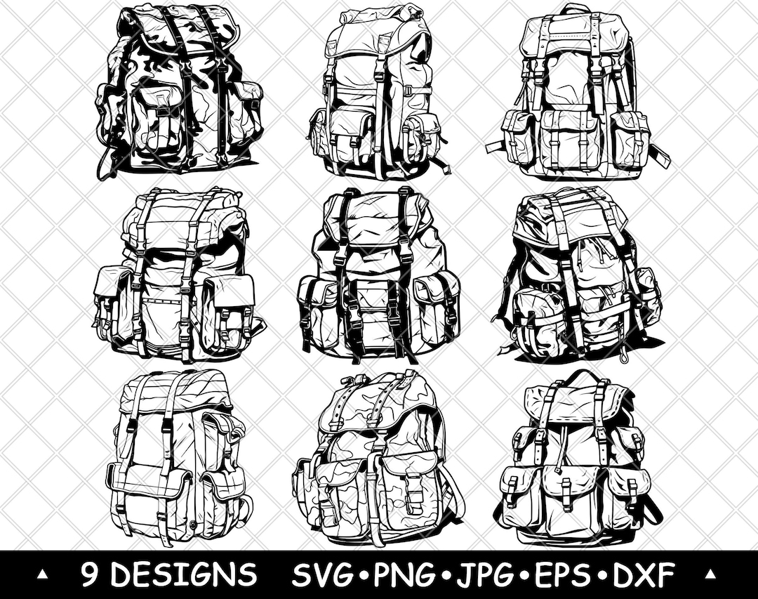 Rucksack Military Tactical Backpack Assault Bag Hike Coaster Black ...