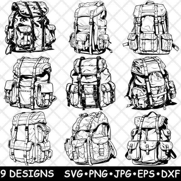 Military Backpack - Etsy