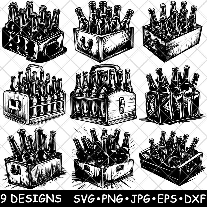 Laser Cut Beer Caddy - Etsy