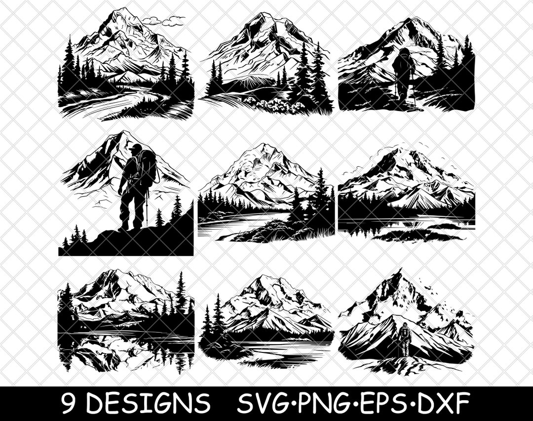 Mount Mckinley Denali Highest Peak Alaska Range Summit Park North Svg ...