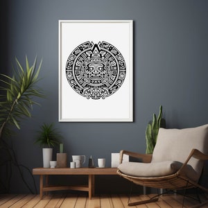Mayan Calendar System Mesoamerican Tzolkin Haab Ancient Maya Glyph Svg ...
